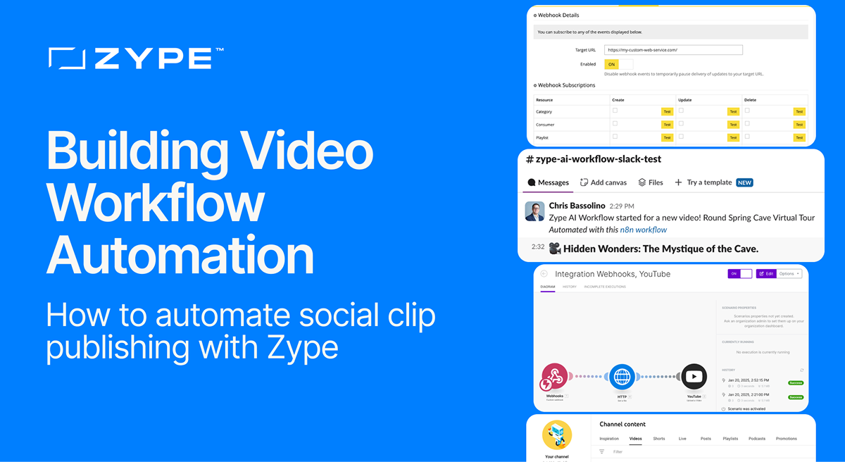 Building Video Workflow Automation: How to Automate Social Media Video Clip Publishing Using ...